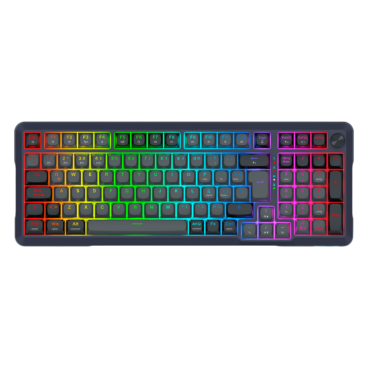 Teclado Redragon BRAGI PRO K688GB Inalambrico Español