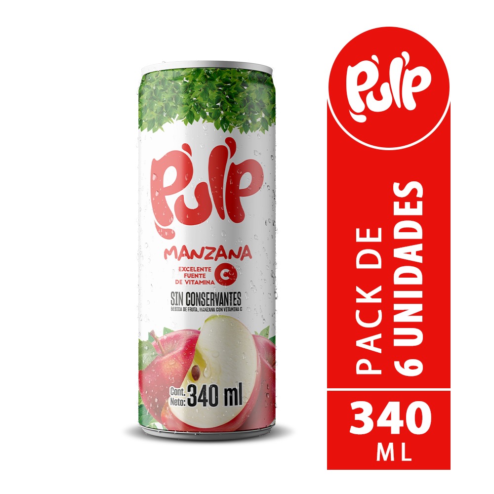 PULP MANZANA 340ML