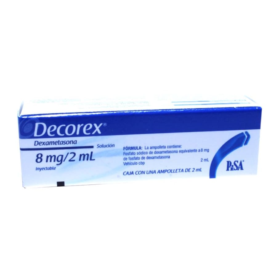 DECOREX Sol. Iny. c/1 AMPTA. 8 MG/2 ML. (DF) Naproxeno Sódico ...