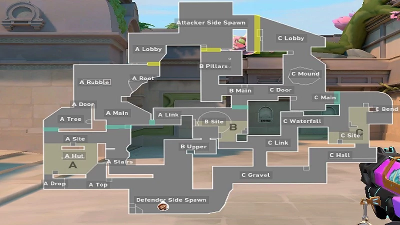 Lotus Valorant: Conheça os Spike Sites e Entenda o Mapa | Rivalry
