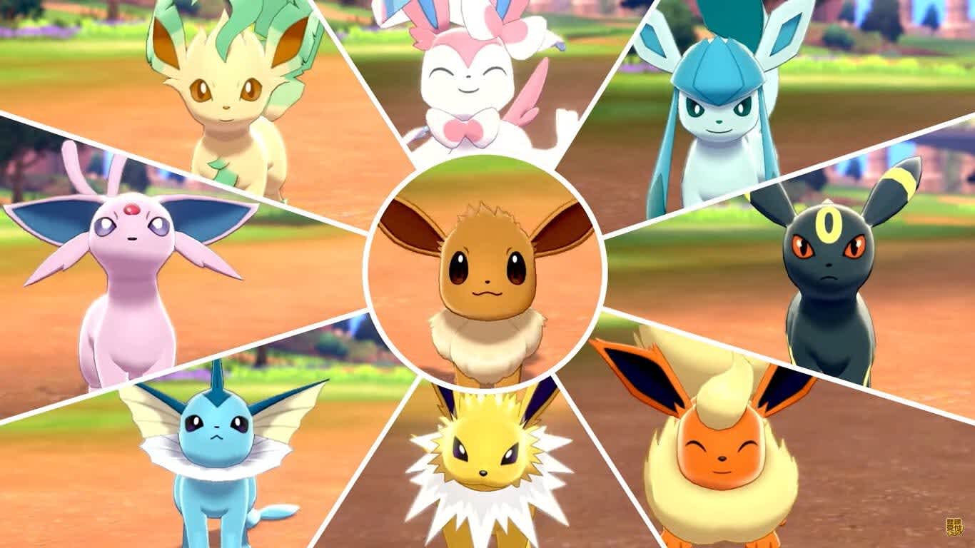 Todas las Evoluciones de Eevee en Pokémon GO y Toda la Franquicia | Rivalry