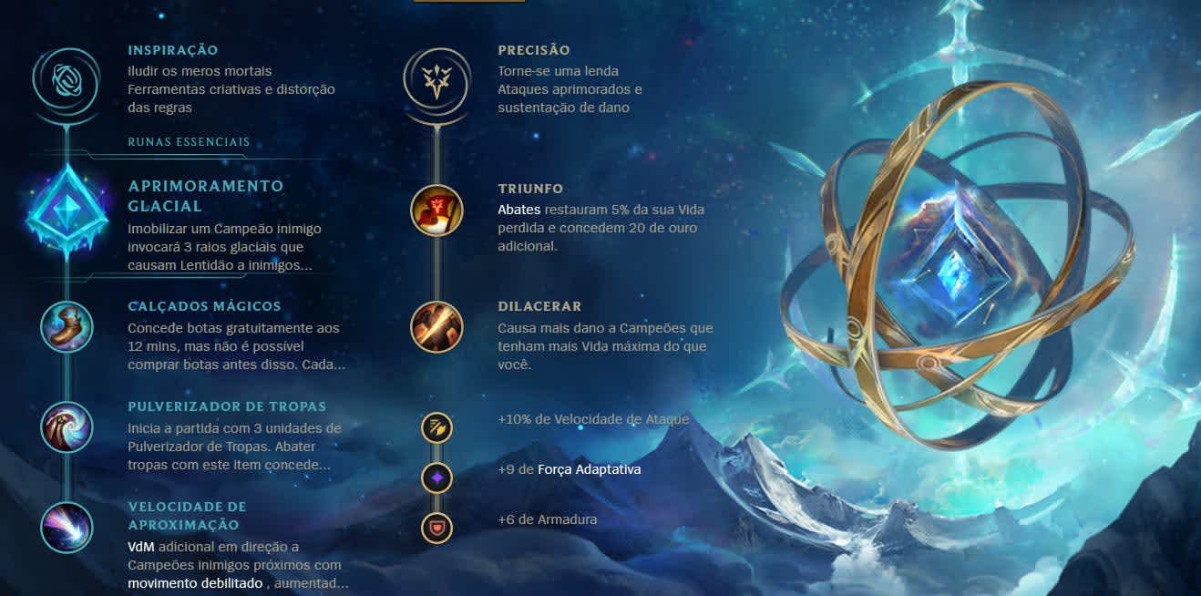 Runas LOL | Guia completo com todas Runas de LOL | Rivalry