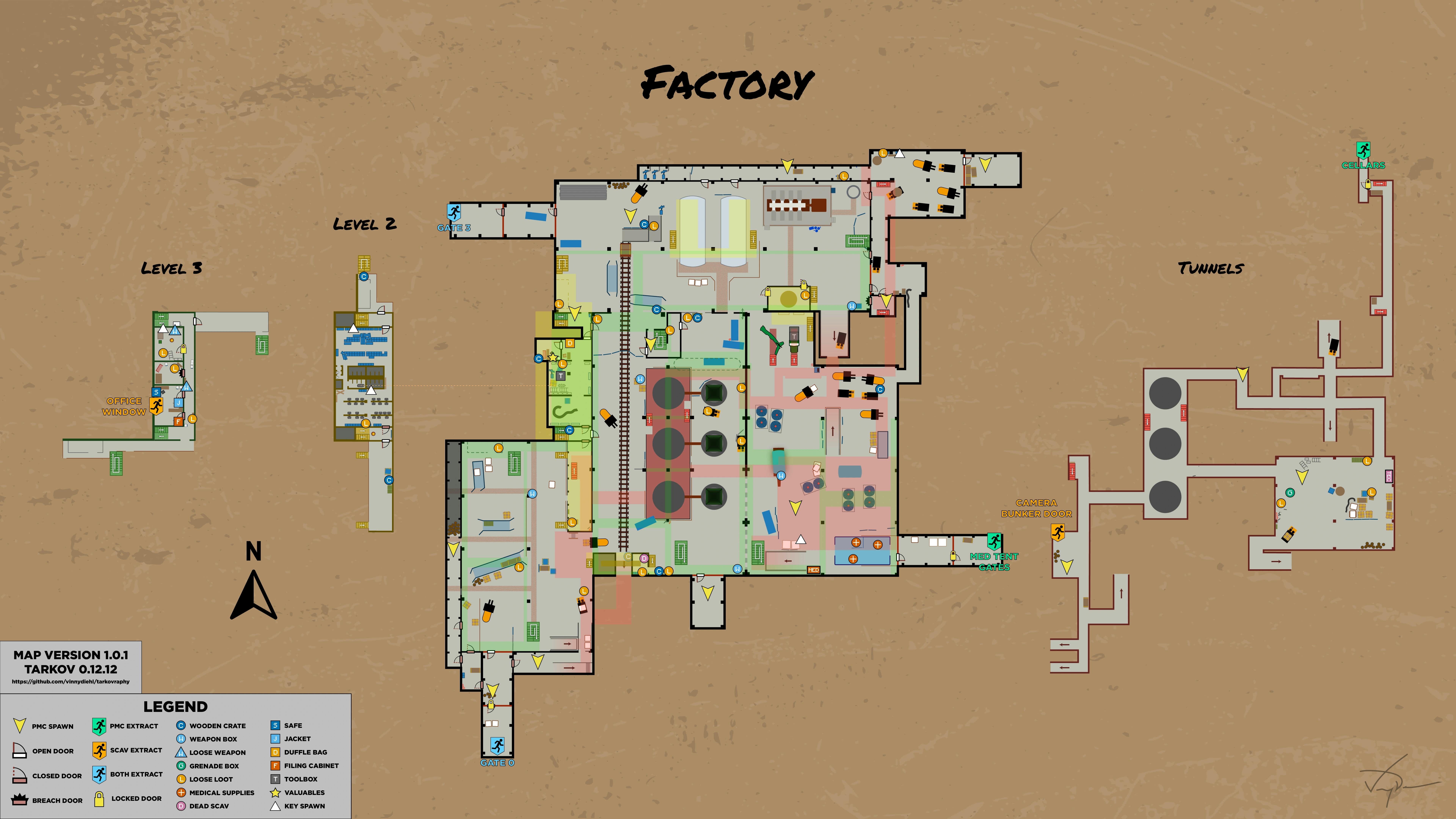 Escape From Tarkov Maps: Areas of Interests and Extraction Points | Rivalry