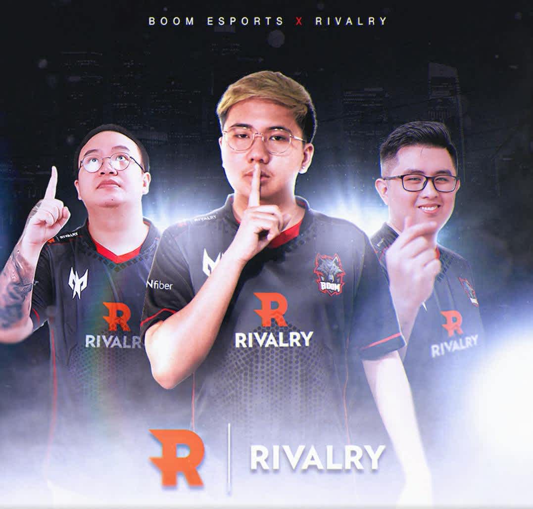 Rivalry to be the Official Lead Sponsor of BOOM Esports | Rivalry