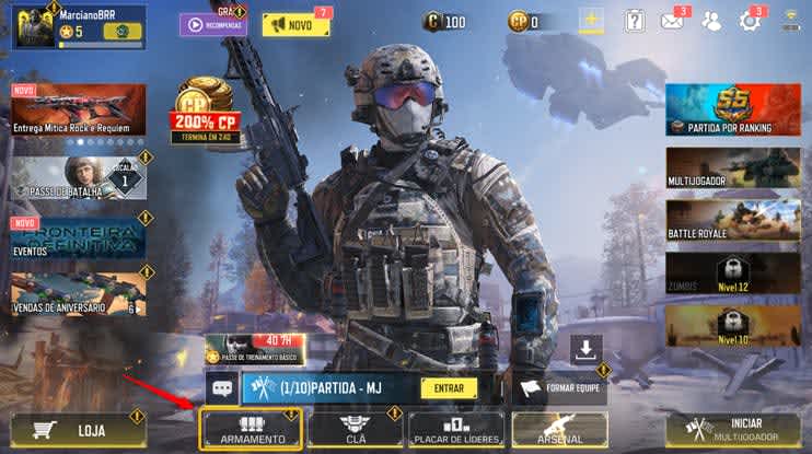 Conheça a Vantagem Overclock COD: Mobile | Rivalry