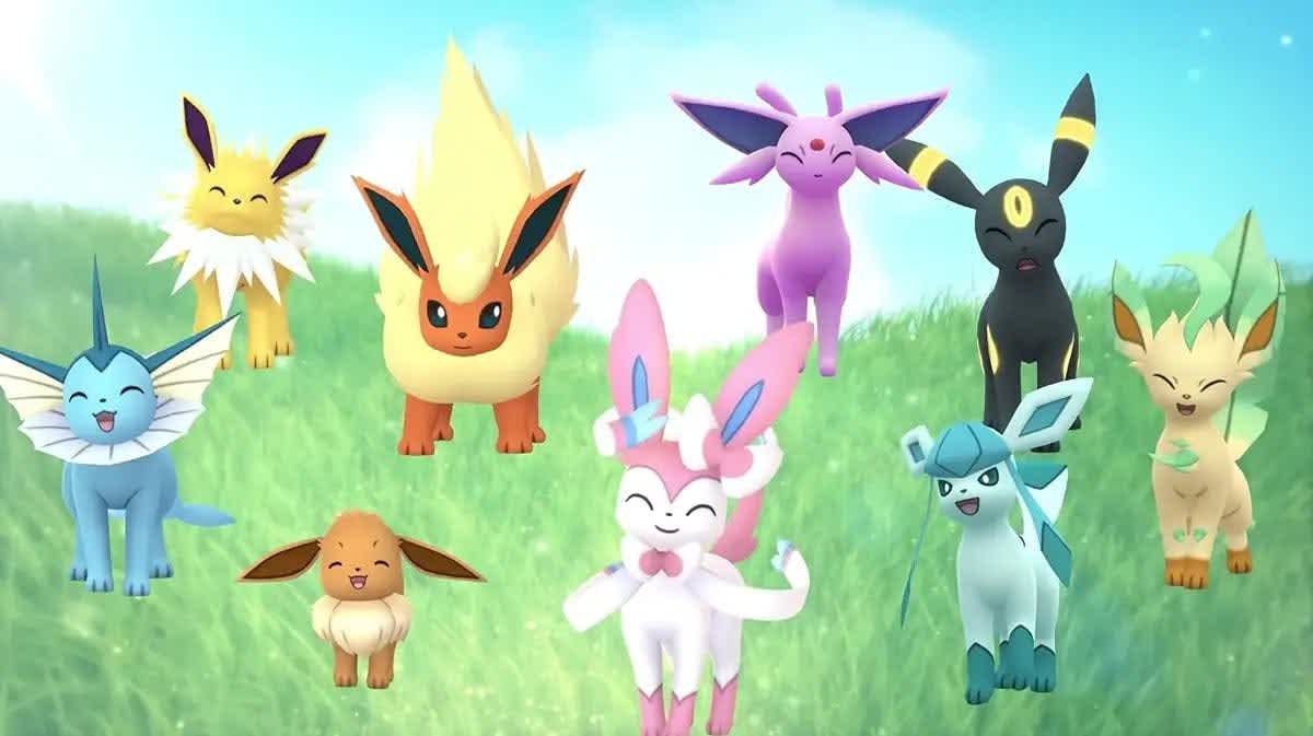 Todas las Evoluciones de Eevee en Pokémon GO y Toda la Franquicia | Rivalry
