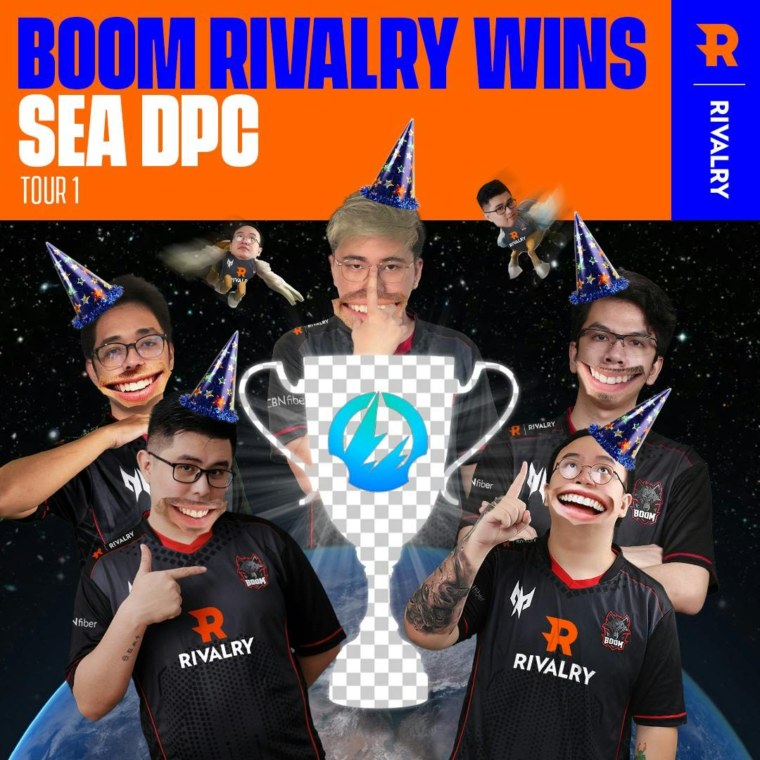 BOOM Rivalry Wins DPC SEA 2021/22 Tour 1: Division 1 | Rivalry