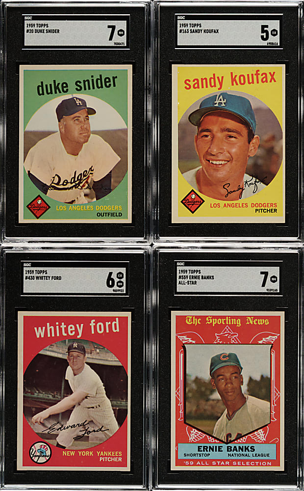 1959 Topps Complete Set (572)