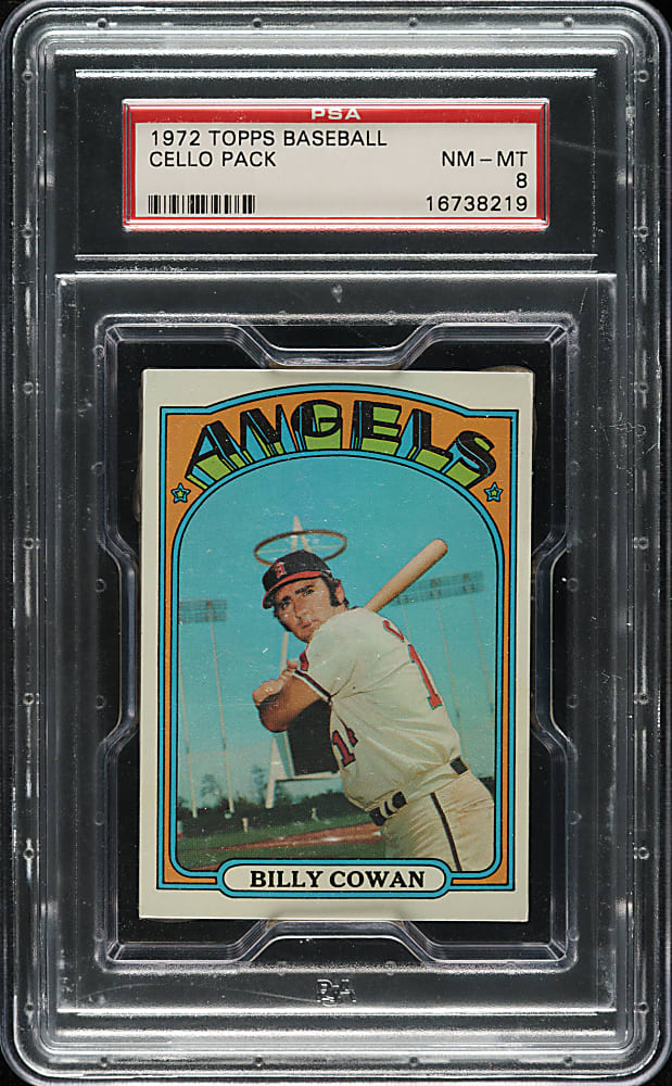 1972 Topps First Series Unopened Cello Pack PSA NM-MT 8