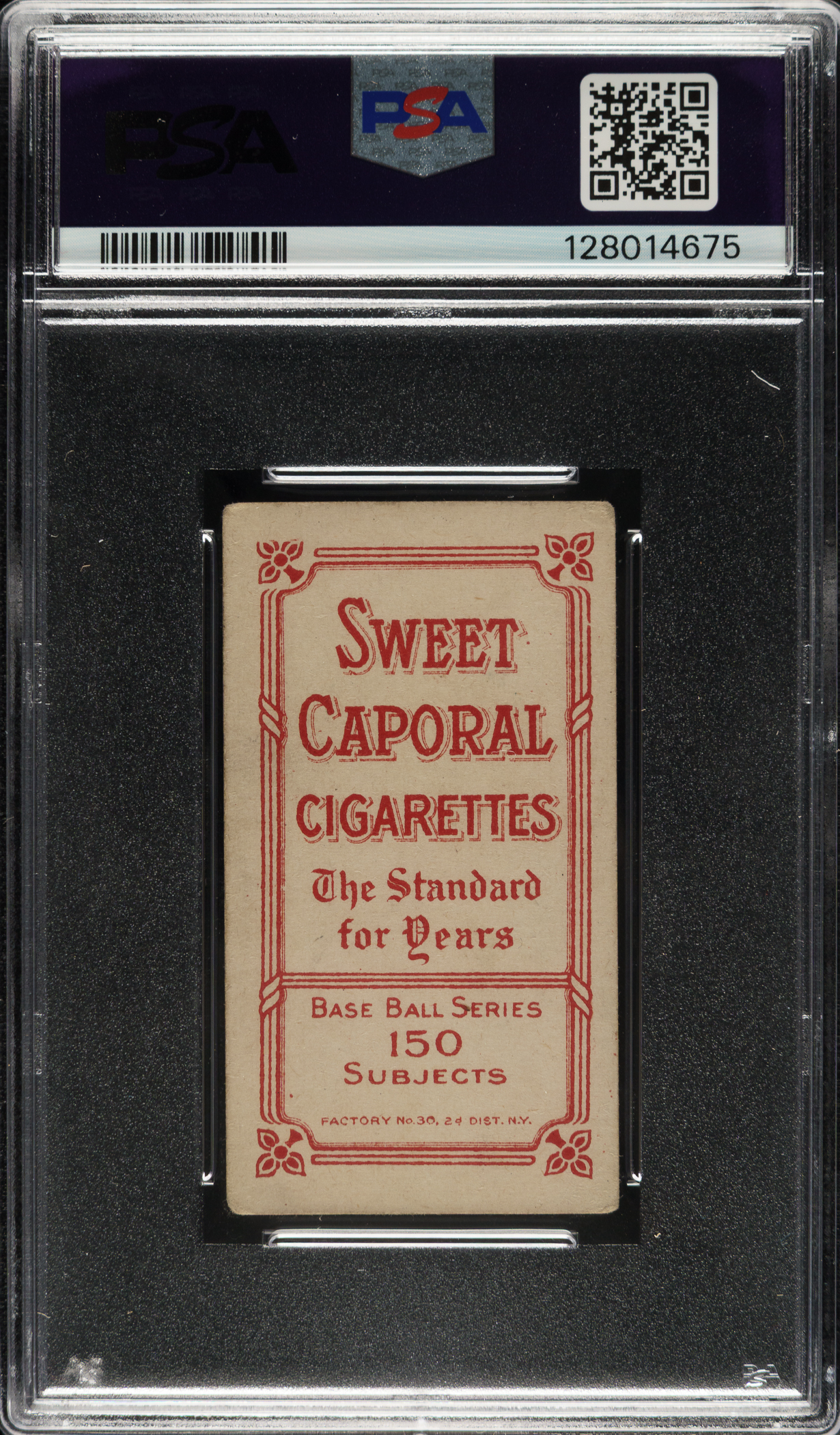 1909-1911 T206 White Border Hal Chase Portrait Pink Background PSA GOOD 2