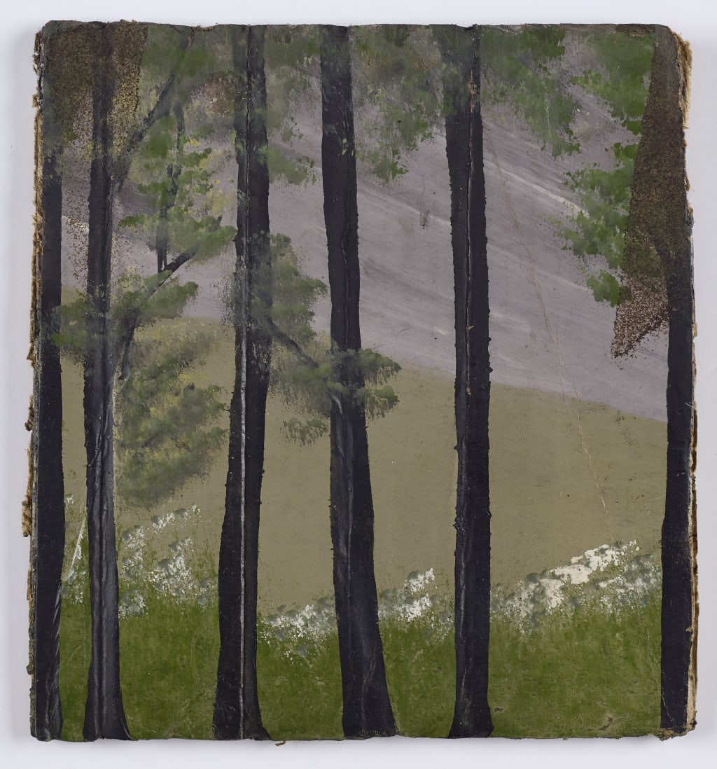 Frank Walter, "Thin Trees with Grey Sky", Year unknown | Collection ...