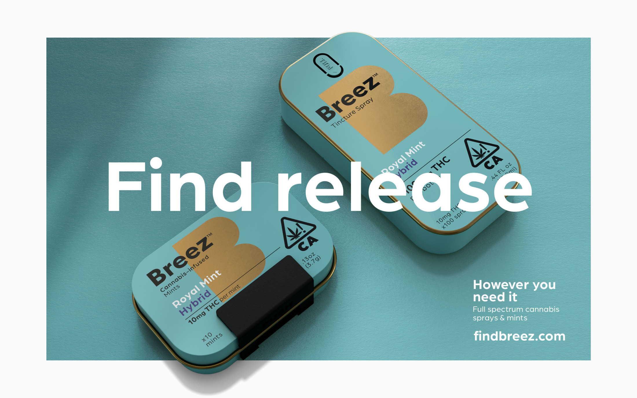 Breez Brand | Cannabis Brand Design | Robot Food