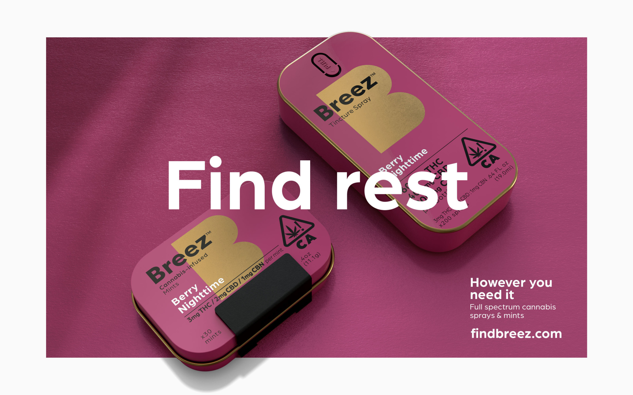 Breez Brand | Cannabis Brand Design | Robot Food