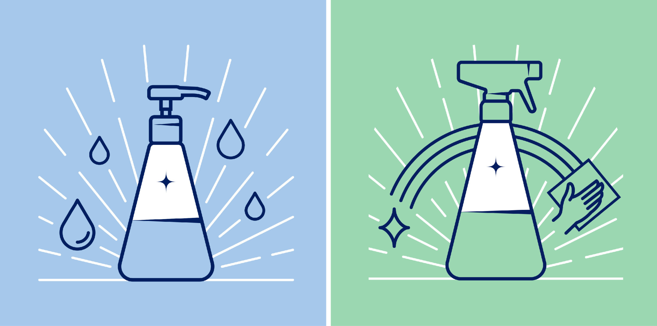 Cleancult Brand | Household Cleaner Design | Robot Food