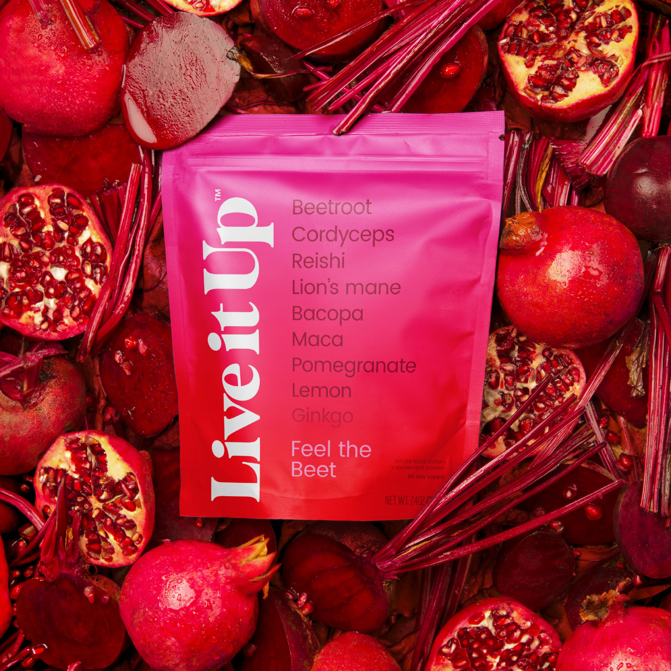 Live It Up brand and packaging design | Robot Food