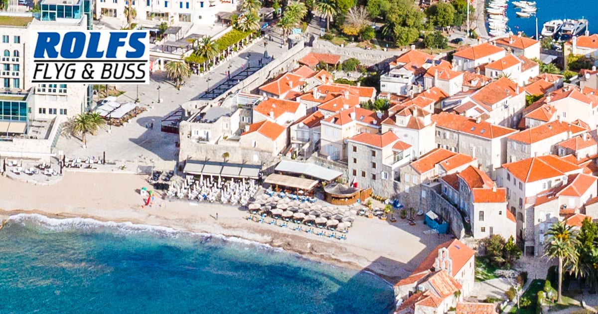 Flyg Montenegro - Rolfs Flyg & Bussresor