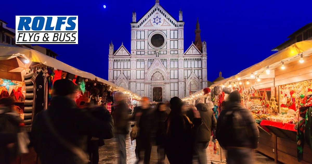 Florens julmarknad - Rolfs Flyg & Bussresor