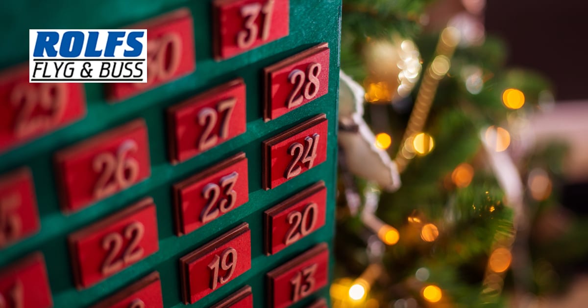 Julquiz - Lucka 5 - Rolfs Flyg & Bussresor