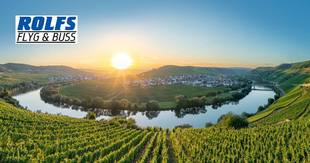 Cykel Moseldalen - Rolfs Flyg & Bussresor