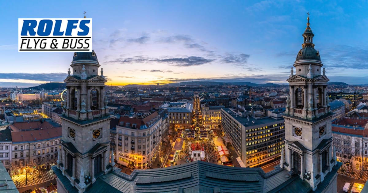 Budapest Julmarknad - Rolfs Flyg & Bussresor