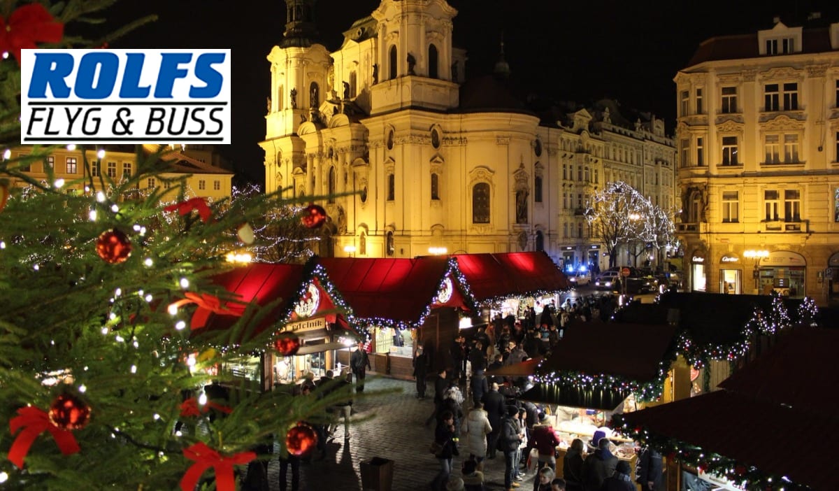 Julmarknad Prag och Dresden - Rolfs Flyg & Bussresor