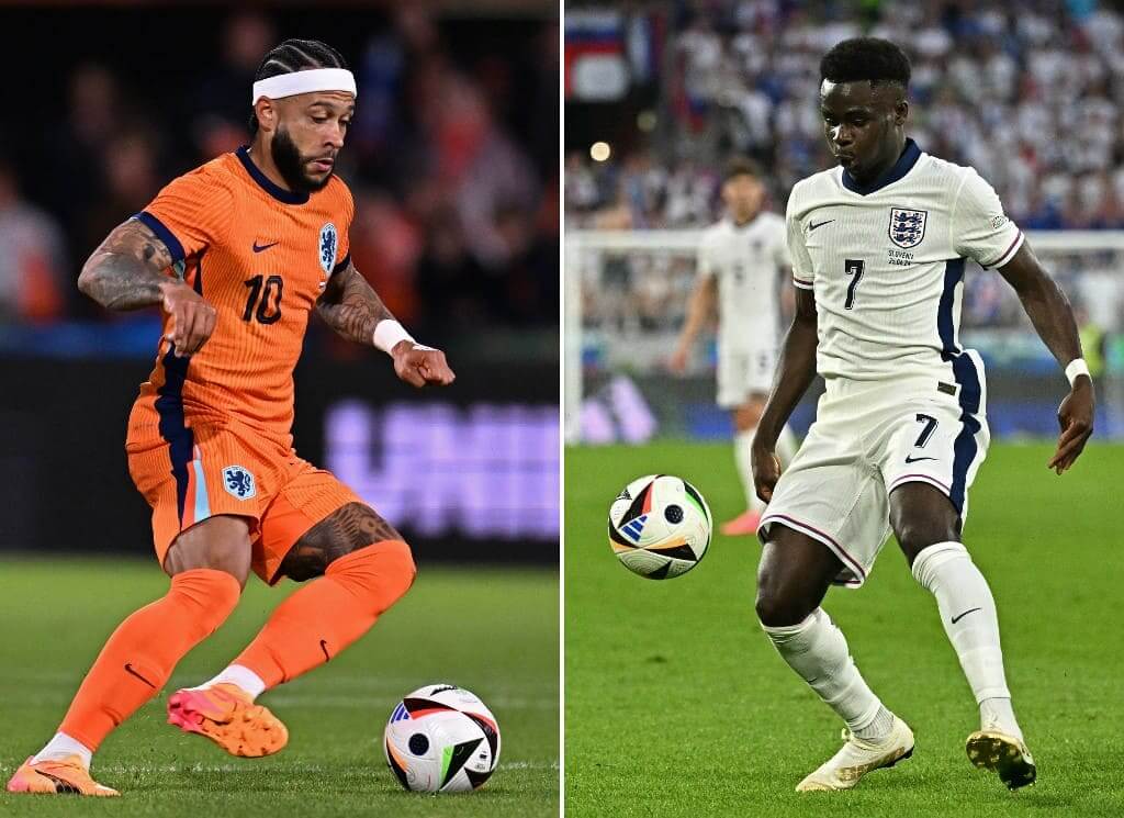 EM 2024 Semfinale: England -Holland 10 Juli - Hvem Vinder?