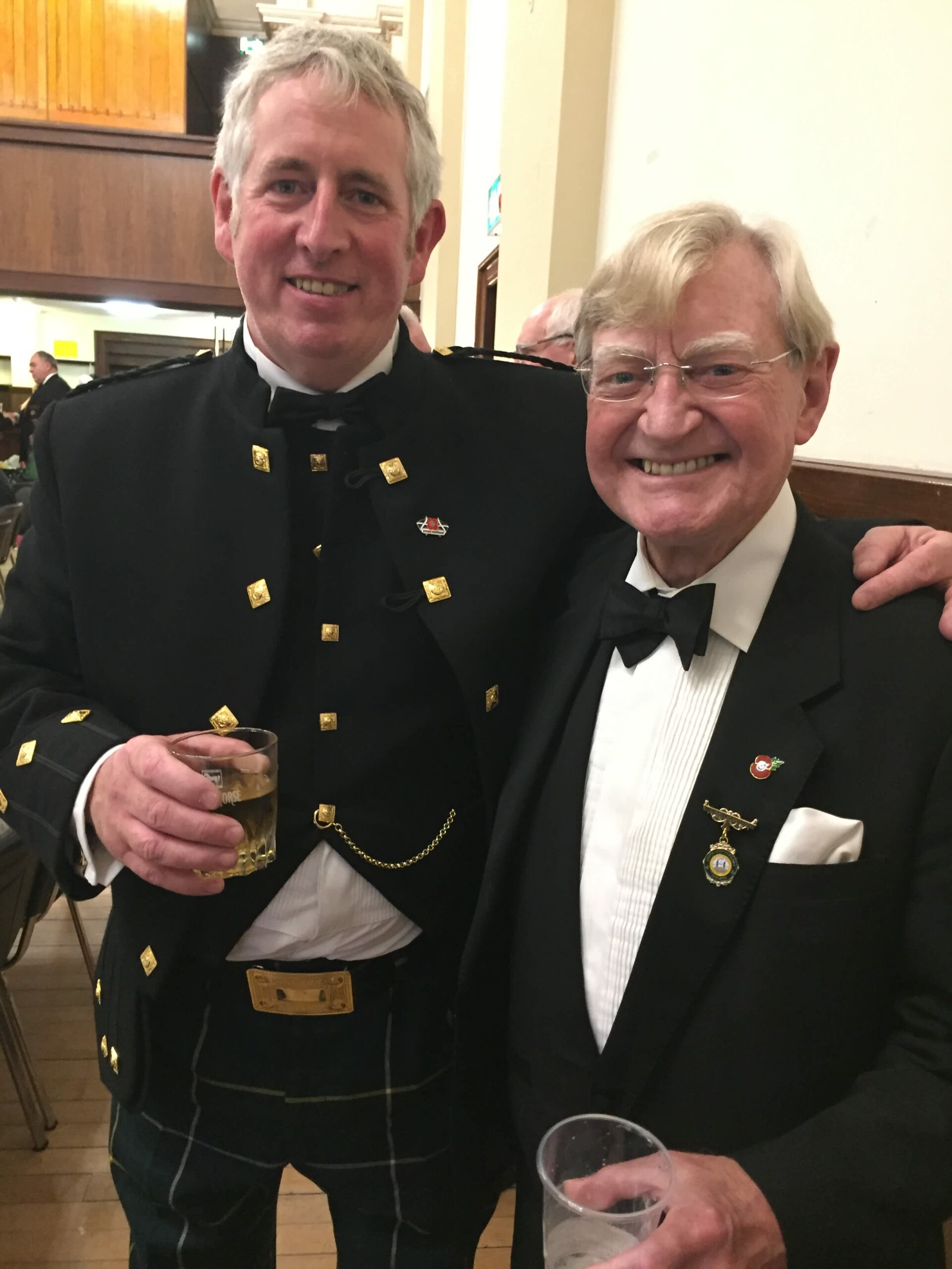 Bro. Ian Macpherson MBE, PM - Rosslyn St Clair 606