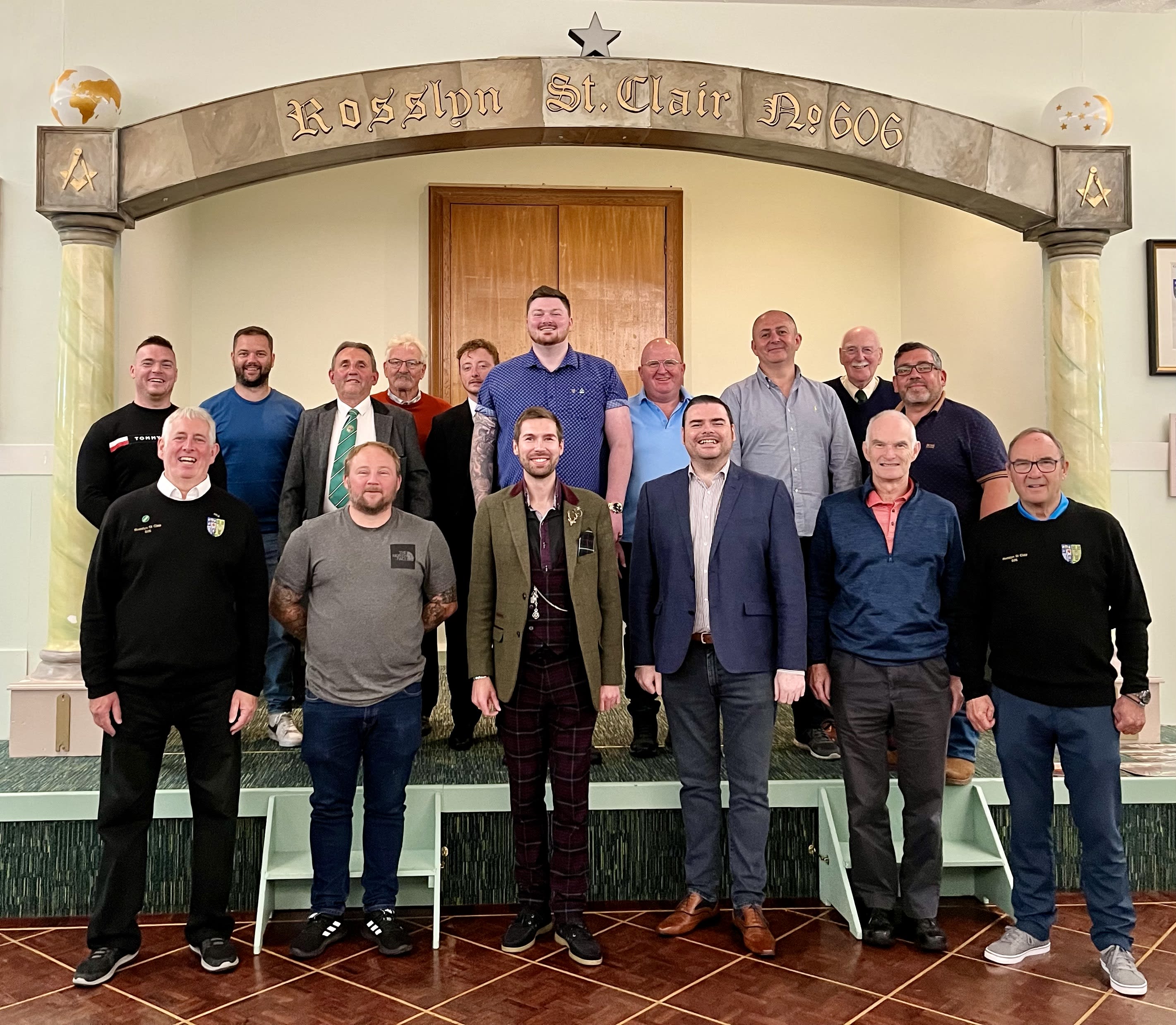 Ayrshire Young Masons - Rosslyn St Clair 606