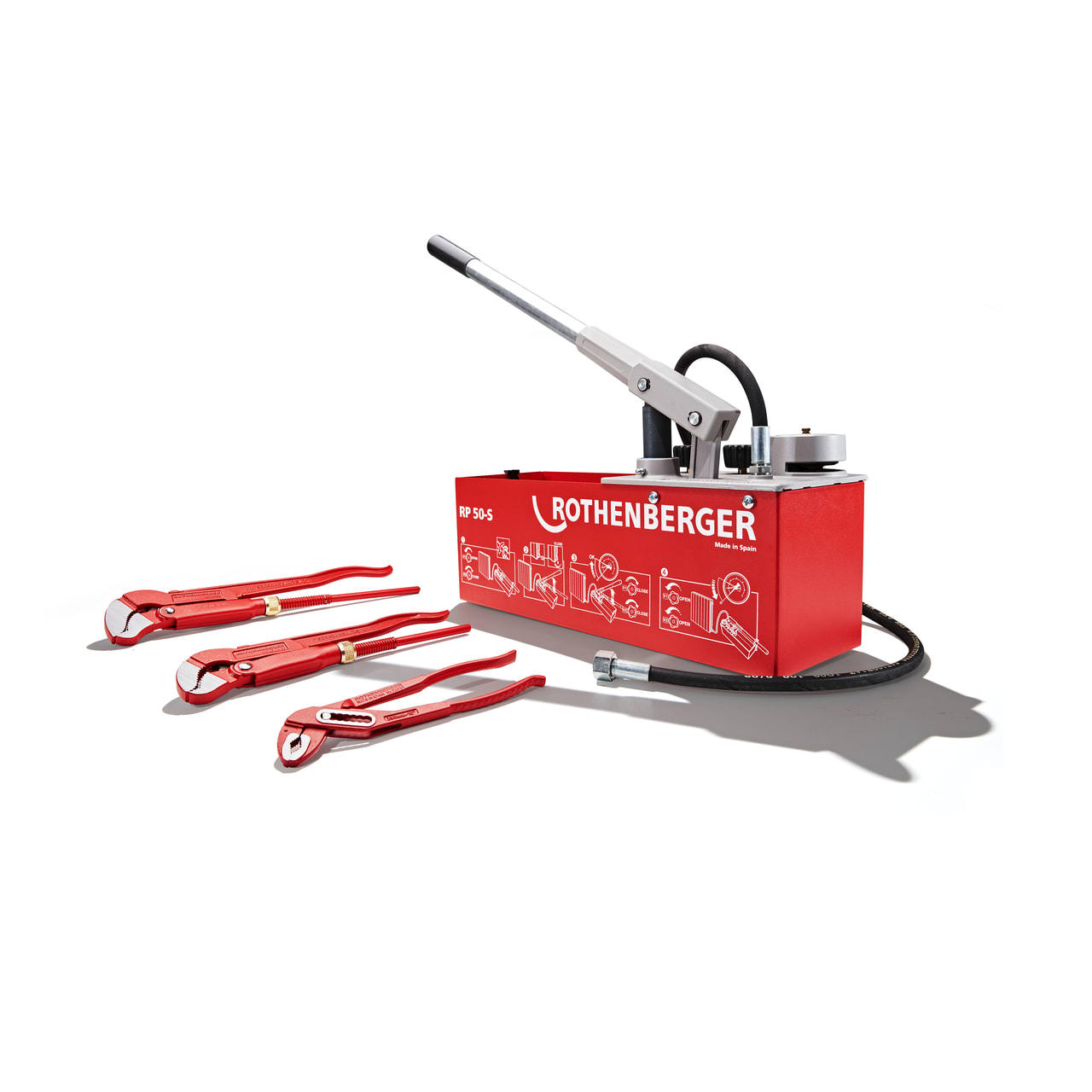 Test pump RP 50-S | Water pressure testing | ROTHENBERGER