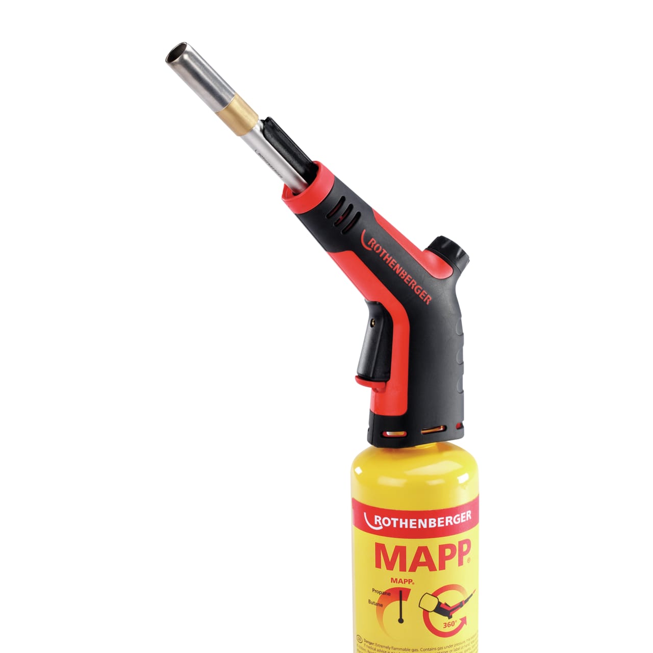 MAPP-Gas HPC, 7/16"-EU, Vers. A | Kartuschen Hartlöten | ROTHENBERGER