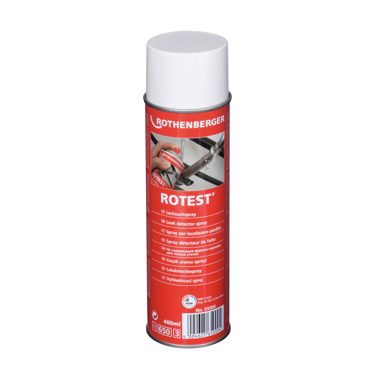 Spray de detección de fugas, 400ml, paquete de 12 | Pruebas de presión ...