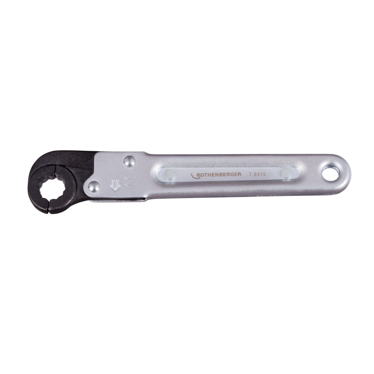 Ratchet spanner open, ROCLICK, 11mm | Open-ended spanner | ROTHENBERGER