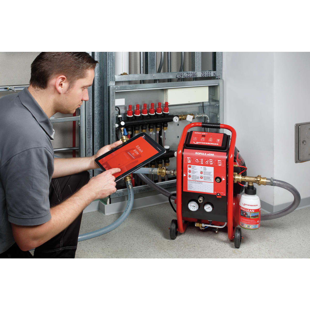 ROPULS eDM Flushing Compressor | Flushing machines | ROTHENBERGER