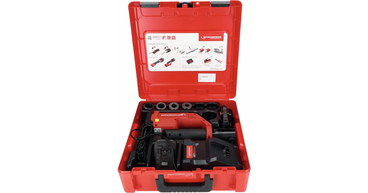 Set ROMAX COMPACT III RFZ16-20-25-32, 2Ah, EU, AMP | Máquinas de ...