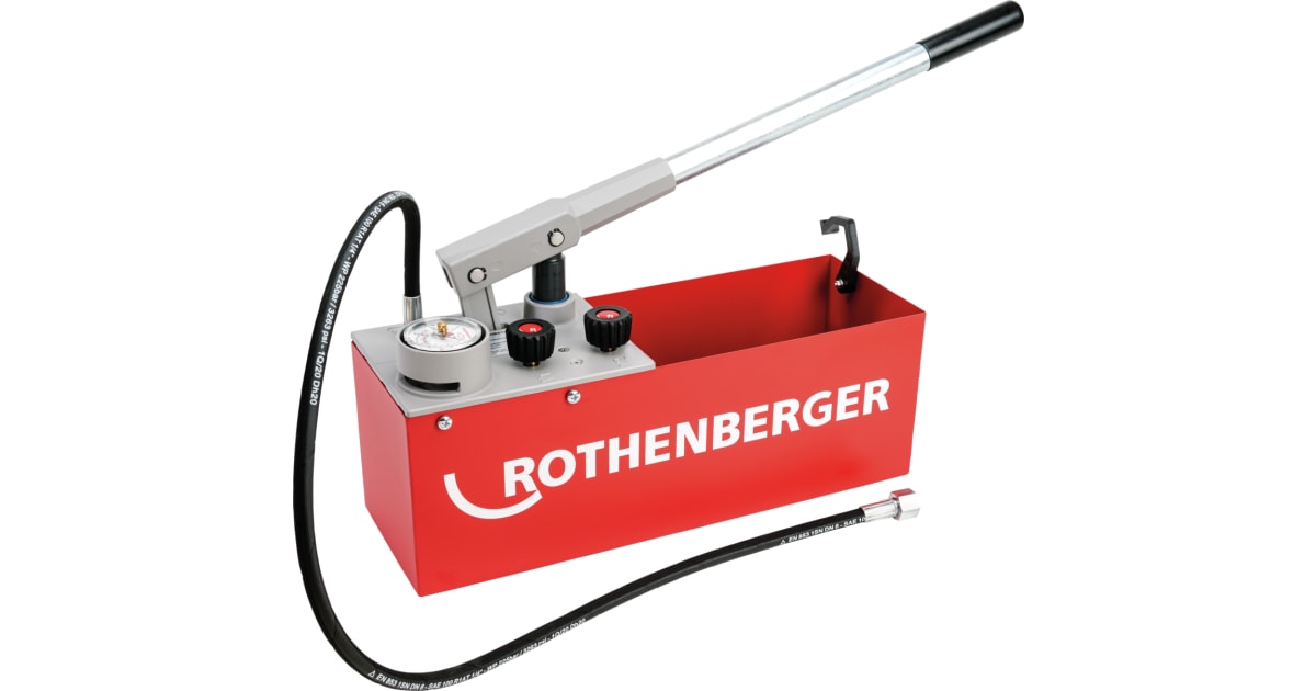 Test pump RP 50-S | Water pressure testing | ROTHENBERGER