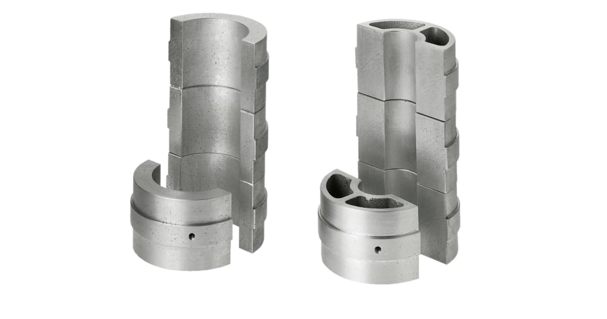 Reduction clamping inserts of 63mm wide for ROWELD P 110 | Butt fusion ...