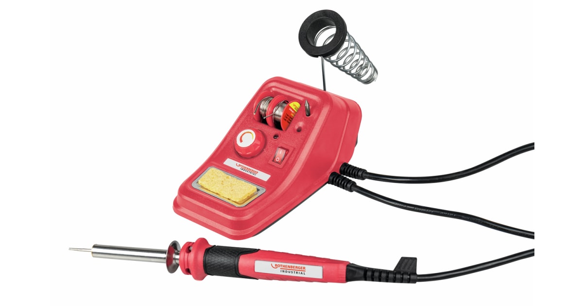 Adjustable soldering station | Soft soldering equipment | Rothenberger ...