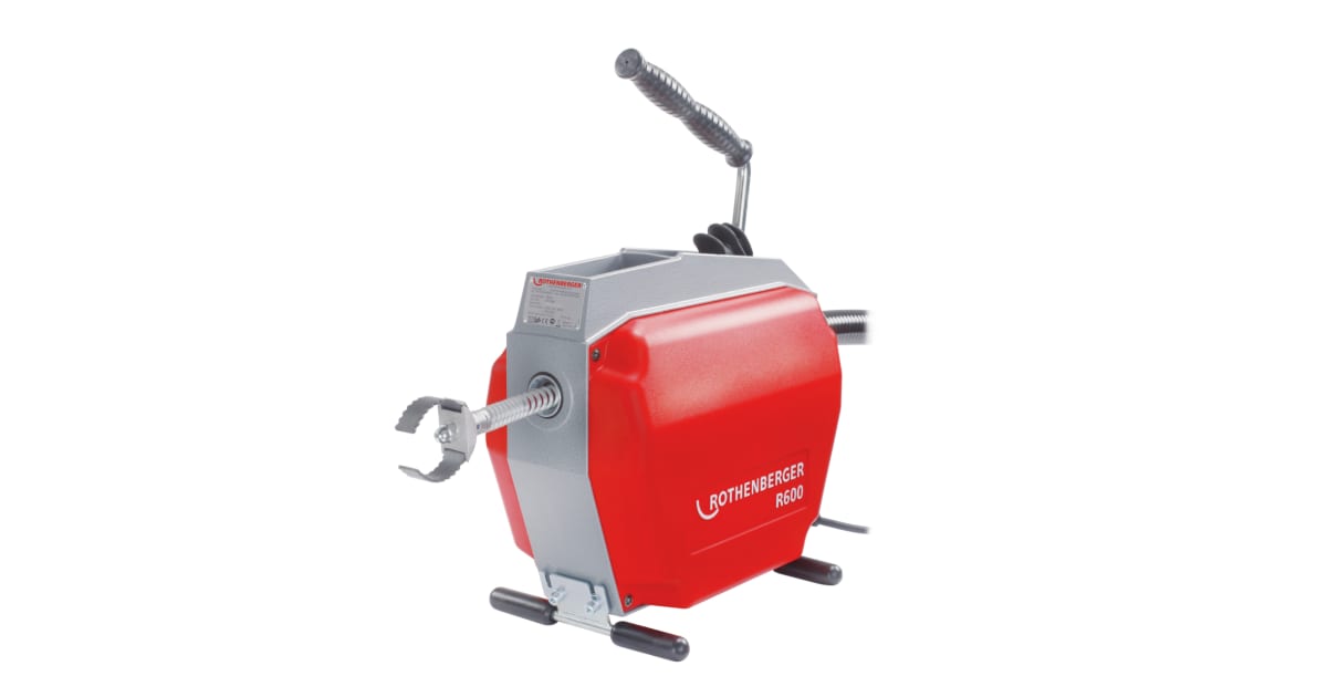 R600 with spiral tool set SMK, 16-22 mm | Pipe cleaning machines ...