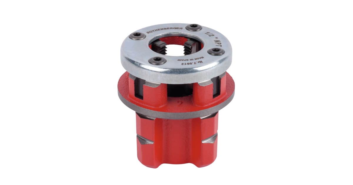 Threaded Cutting Head, SUPER CUT NPT, 1/2" | Threading die heads ...