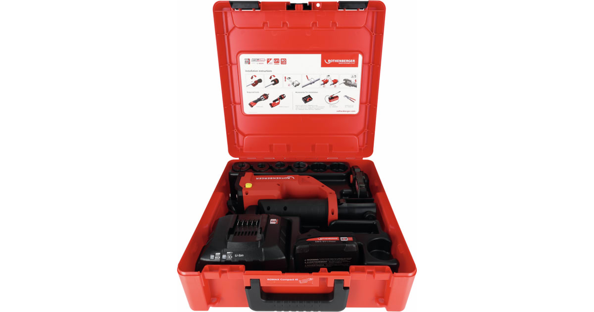ROMAX COMPACT III ICI-Set U16-20-25-32, 2Ah, EU, CAS | Press machines ...