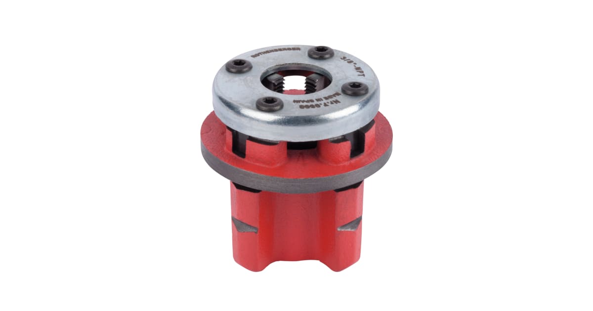 Threaded Cutting Head, SUPER CUT, NPT, 3/8" | Threading die heads ...