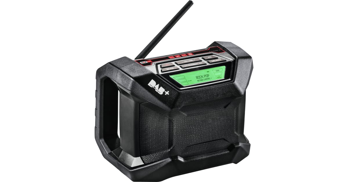 CAS Cordless Construction Site Radio | Cordless radio | ROTHENBERGER