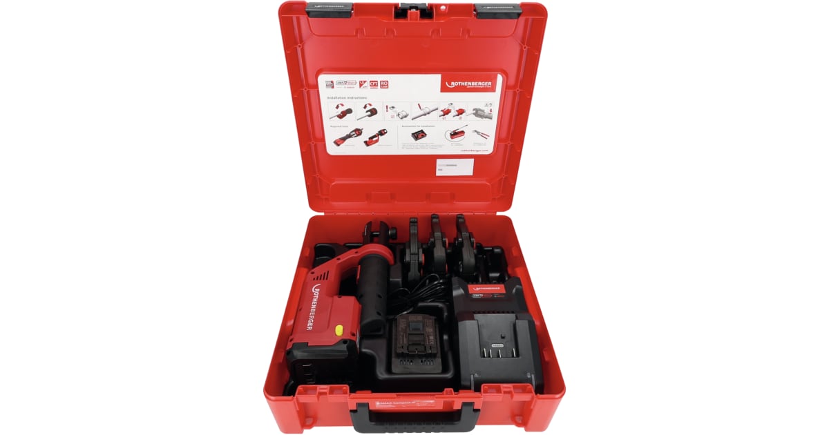 Zestaw ROMAX COMPACT III SV15-22-28, 2Ah, EU, AMP | Zaciskarki Compact ...