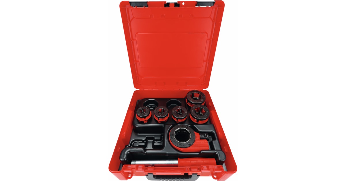 Thread cutting case, SUPER CUT, 3/8 - 1.1/4", BSPT R | Threading manual ...