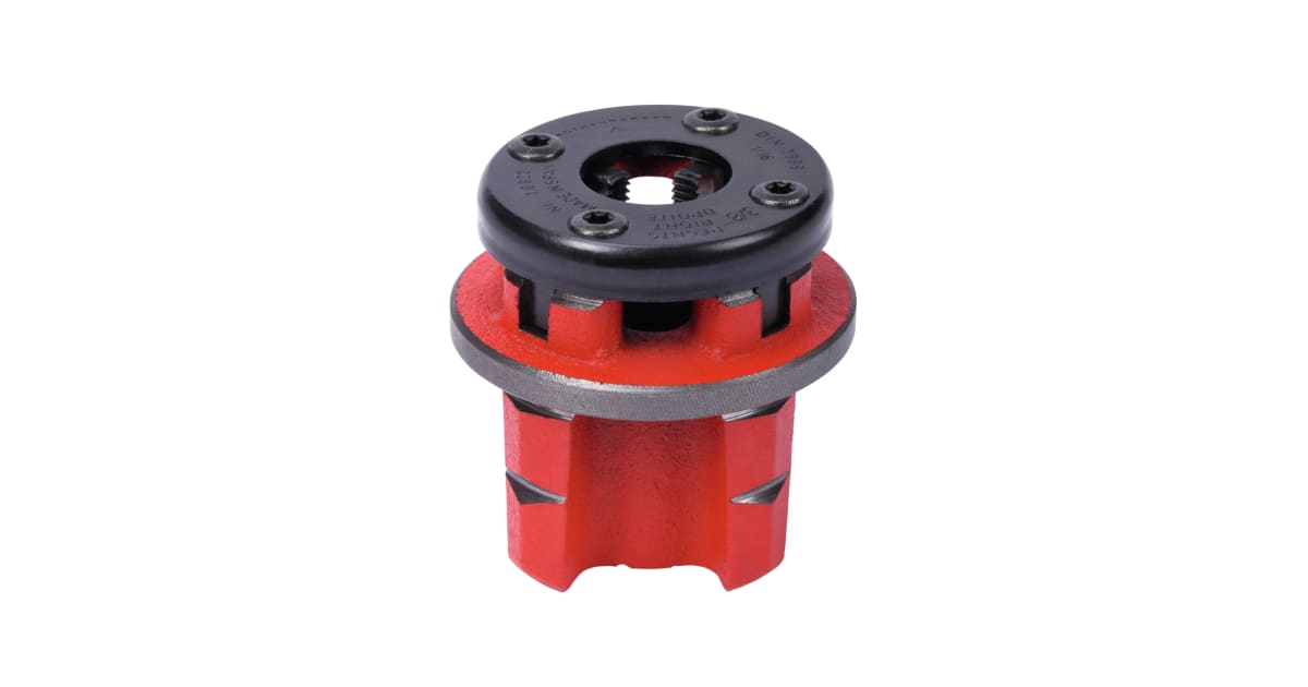 Threaded Cutting Head, SUPER CUT, BSPT R, 3/8" | Threading die heads ...