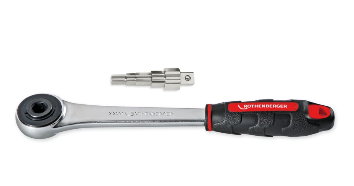 UNI stepped key set with ratchet | Stepped key | ROTHENBERGER