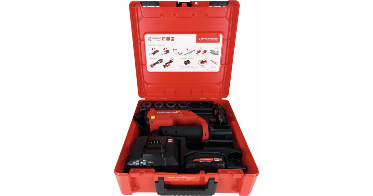 ROMAX COMPACT III ICI-Set RFz16-20-25-32, 2Ah, EU, CAS | Press Machines ...