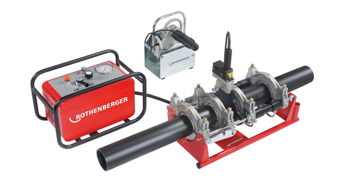 ROWELD P355B Professional basic machine | Butt-fusion welding ...