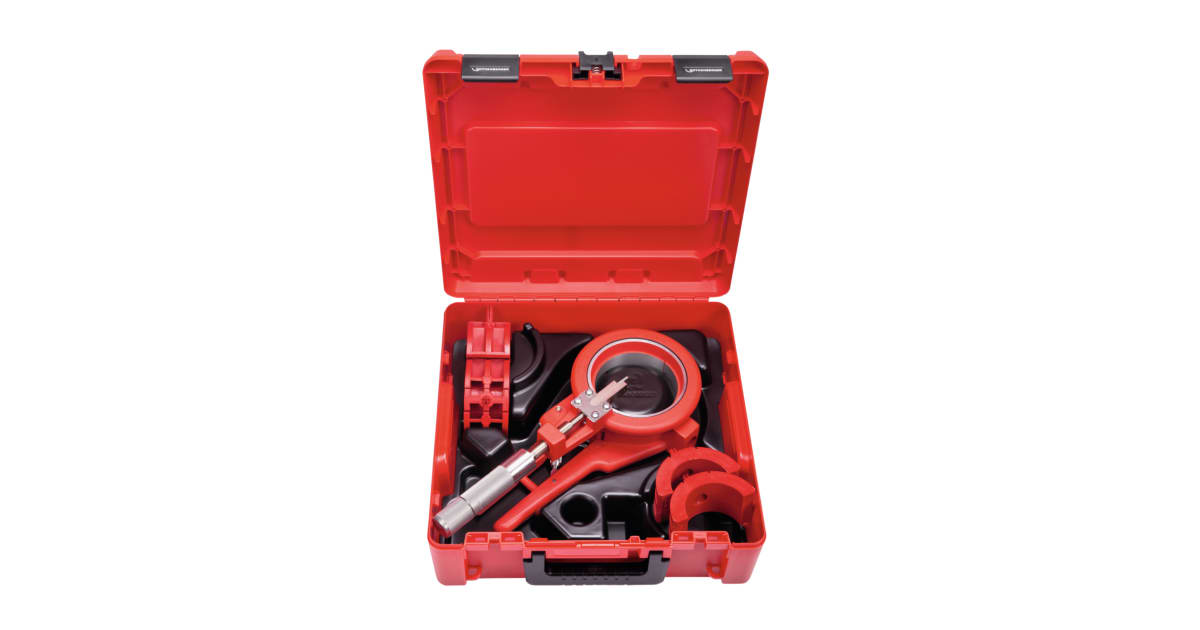 ROCUT 110 Set for plastic pipes 50, 75 and 110mm | Pipe cutter for ...