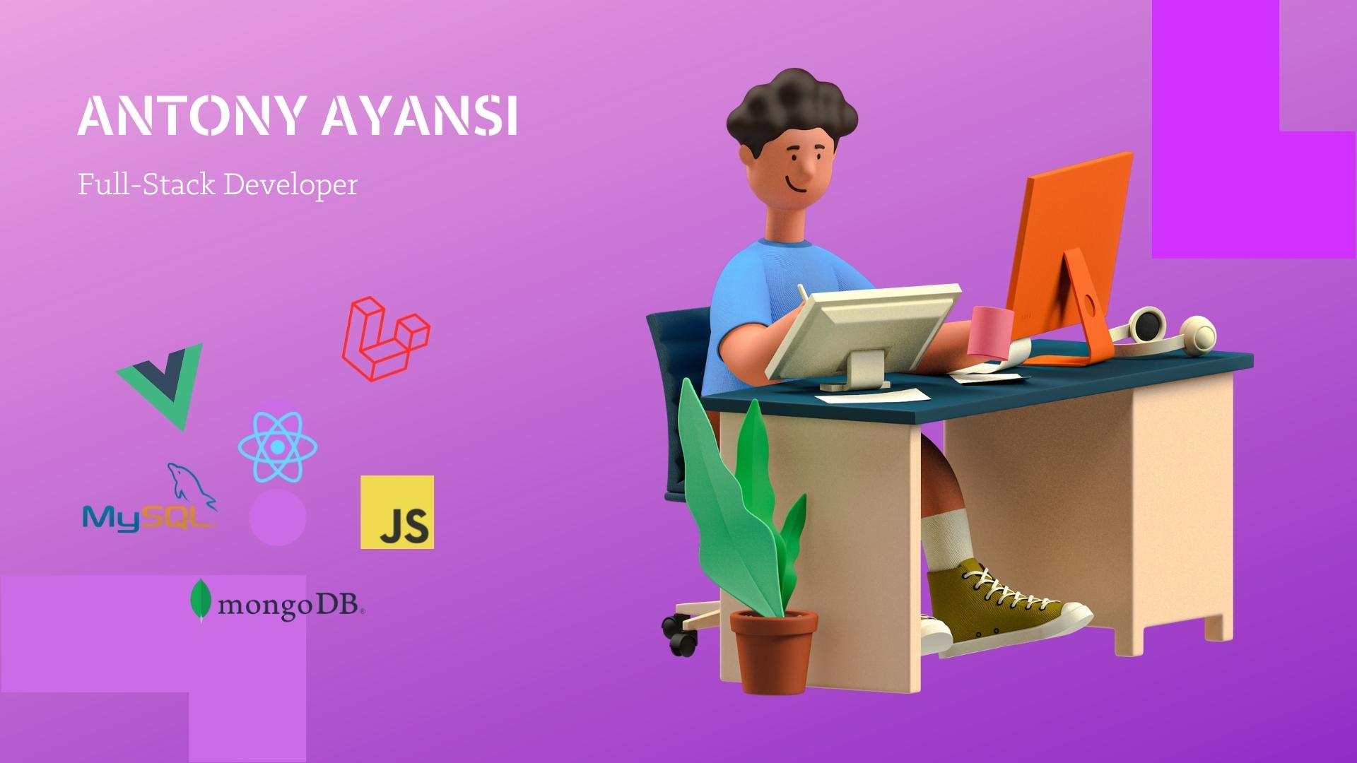 antonyayansi (Antony Ayansi) · GitHub